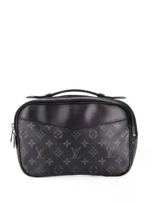 LOUIS VUITTON Louis Vuitton Monogram Eclipse Explorer Bum Bag Black