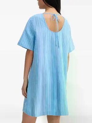 Marc O'polo Vertical-stripe Tie-back Dress