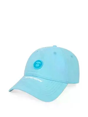 AAPE BY *A BATHING APE Aapenow Moonface-logo Cap - Blue