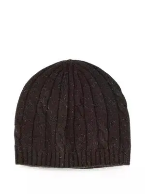 Peserico Cable-knit Beanie Hat
