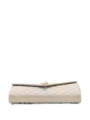 Saint Laurent Classic Monogram Chain Wallet Mixed Matelasse Leather Medium Crossbody Bag