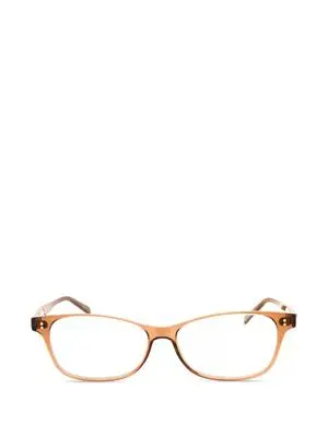 FERRAGAMO Rectangular Frame Eyeglasses - Brown