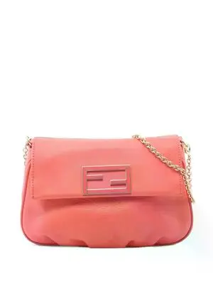 Fendi Ff Logo Shoulder Bag