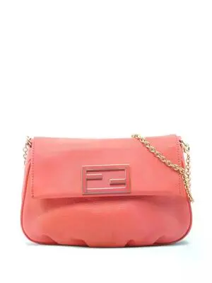 Fendi Ff Logo Shoulder Bag