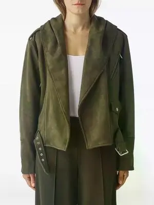 MEIMEIJ Belted Hooded Jacket