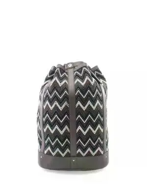 LOUIS VUITTON 2016 Zigzag-print Leather Backpack