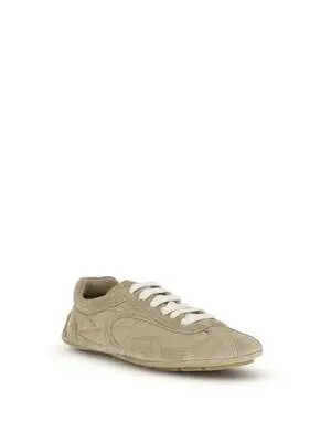 Prada Montecarlo Re-edition 2005 Sneakers - Cream