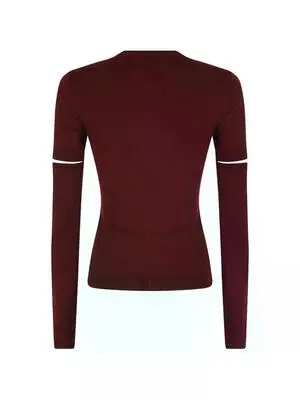 Federica Tosi Cut-out Fine-knit Sweater