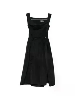 VIVIENNE WESTWOOD Check Corset Dress - Black