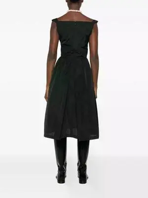 VIVIENNE WESTWOOD Check Corset Dress