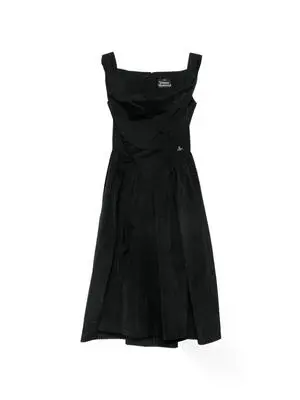 VIVIENNE WESTWOOD Check Corset Dress - Black