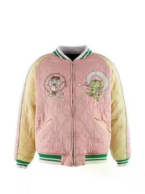 TAKASHI MURAKAMI Reversible Embroidered Bomber Jacket