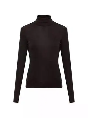 GESTUZ Gzninia Turtleneck Sweater - Brown
