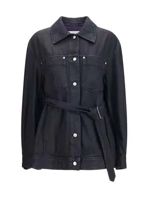 Dries Van Noten Cropped Jacket - Black