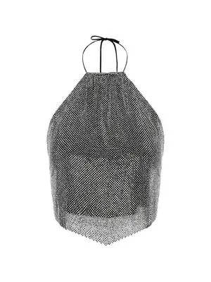 MANURI Paper Rock Top - Silver
