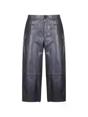 DESA 1972 Cropped Leather Trousers