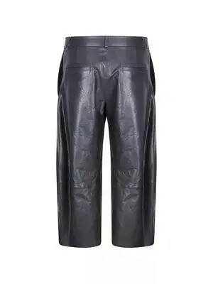 DESA 1972 Cropped Leather Trousers