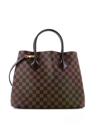 LOUIS VUITTON Damier Kensington Tote Bag - Brown