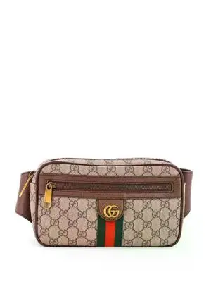 Gucci Ophidia Gg Coated Canvas Medium Belt Bag