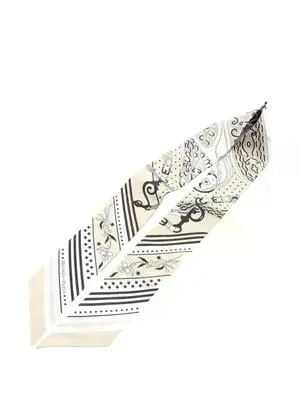 Hermès 2010s Festival Des Amazones Twilly Scarf