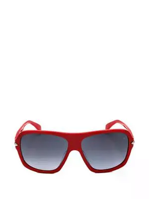 Rag & Bone Pilot Frame Sunglasses - Red