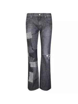 Junya Watanabe Patchwork Distressed Jeans