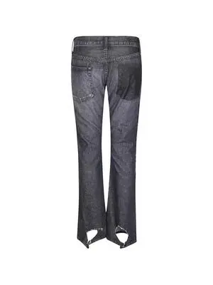 Junya Watanabe Patchwork Distressed Jeans