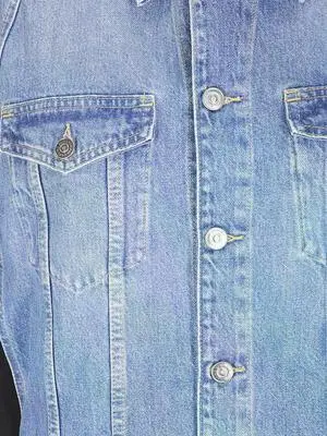 7 For All Mankind Denim Cape Jacket