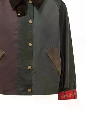 Barbour Patchwork Waxed Jacket - Green
