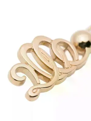 FERRAGAMO 1980s Gancini Pin Brooch