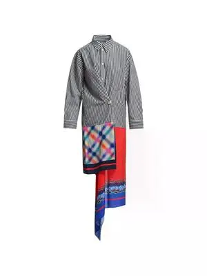 Essentiel Antwerp Krystal Striped Asymmetric Shirt