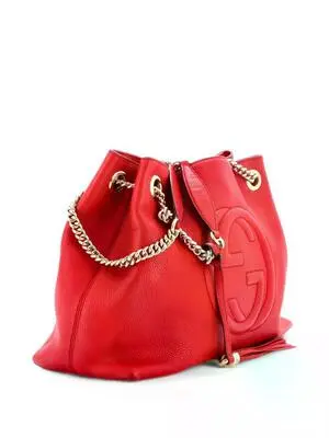 Gucci Soho Chain Strap Leather Medium Shoulder Bag