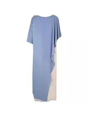 LOODYANA Maxi Dress With Ruffles And Embellishments