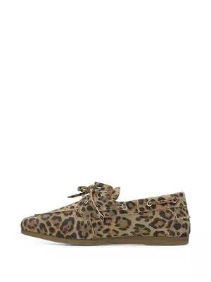MEXX Leopard Print Loafers