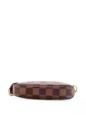 LOUIS VUITTON Pochette Accessoires Damier Mini Clutch Bag
