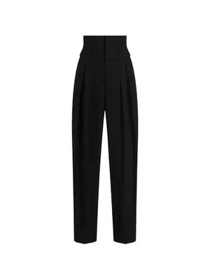 Dolce & Gabbana Wool Jacquard Pinstripe Trousers