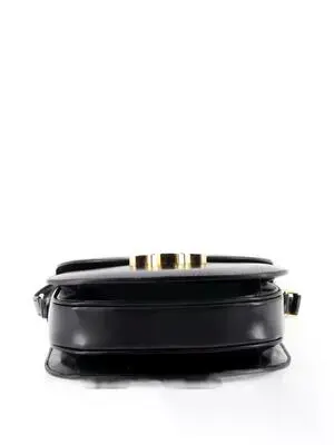 Celine Triomphe Besace Clea Flap Bag Leather Shoulder Bag