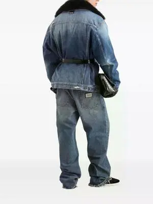 Dolce & Gabbana Oversized Fit Denim Trousers