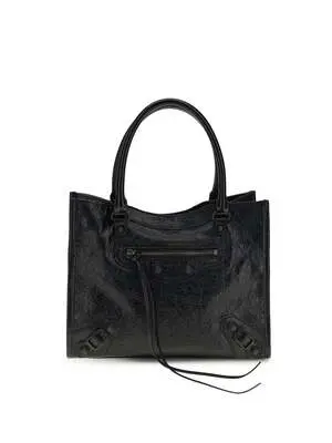 Balenciaga Le City Tote Mini Handbag - Black