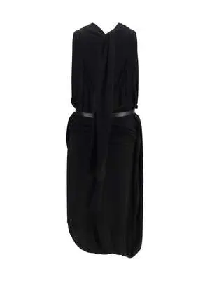 Loewe Draped Viscose Dress