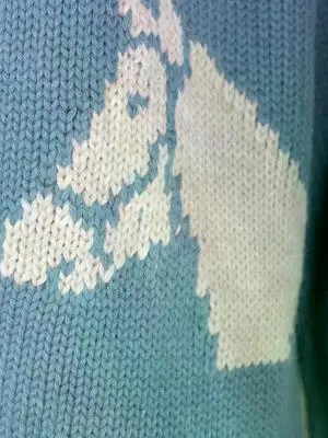 The Great. Stable Lodge Cardigan - Blue