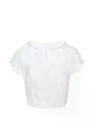 SHUSHU/TONG Ruffled Bow-detail Blouse