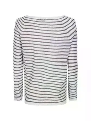 ARCHIVIO B Striped Cashmere Sweater