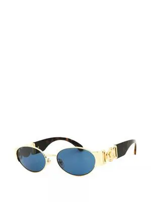 Versace Oval Frame Sunglasses