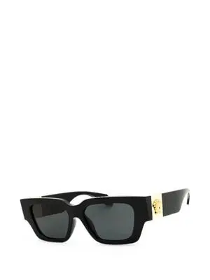 Versace Medusa-motif Rectangular-frame Sunglasses