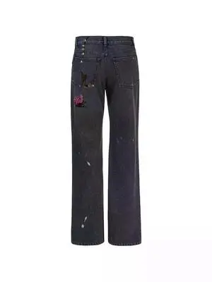 SEEN USERS Name His Last Rose Straight-leg Jeans