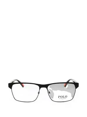 Polo Ralph Lauren Rectangle-frame Glasses - Black