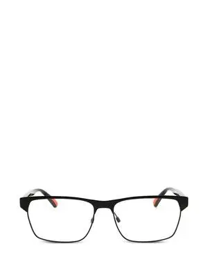 Polo Ralph Lauren Rectangle Frame Eyeglasses - Black