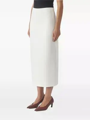 MEIMEIJ Elasticated Waist Midi Skirt