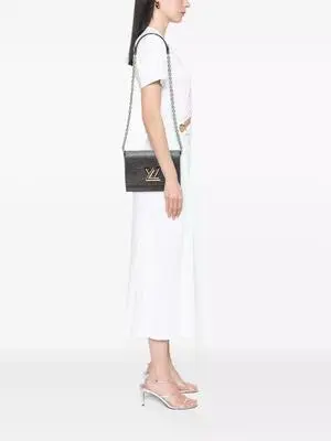 LOUIS VUITTON 2015 Epi Denim Twist Mm Crossbody Bag